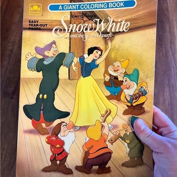 Disney | Toys | Disney Vintage Golden Coloring Book Princess Snow White ...